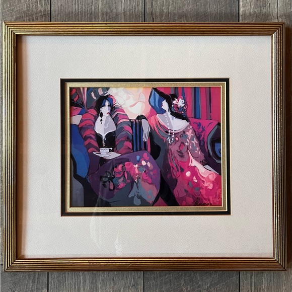 Isaac Maimon | Wall Decor | Vintage Framed Isaac Maimon Serigraph Art ...